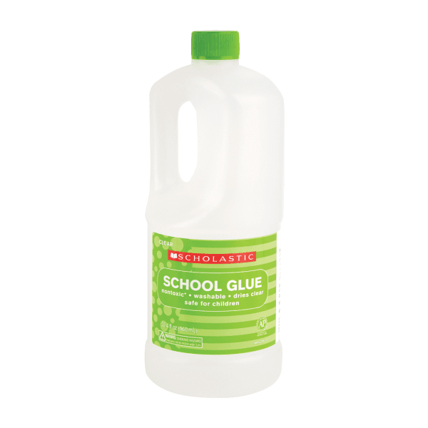 Scholastic Liquid Glue, 32.4 Oz, Clear - Walmart.com