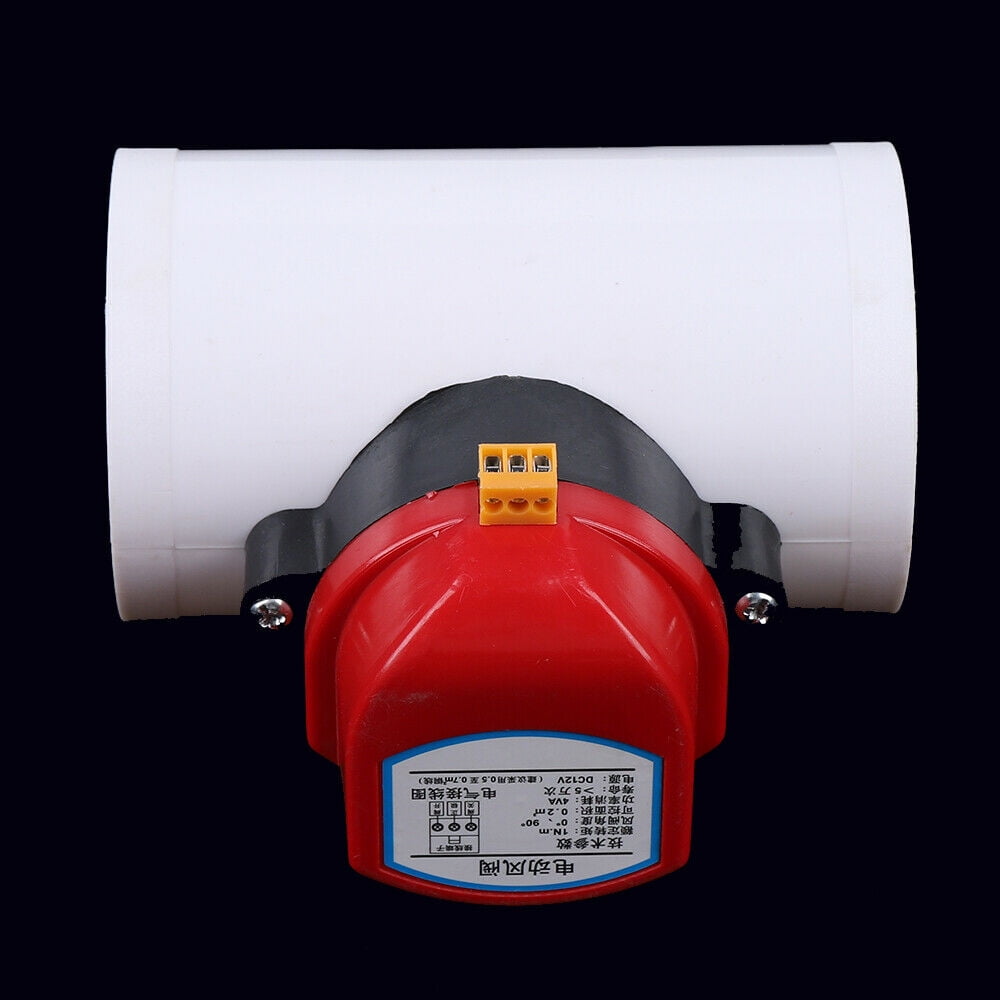 Buy Plastic Air Damper Valve HVAC Electric air Duct Motorized Damper ...