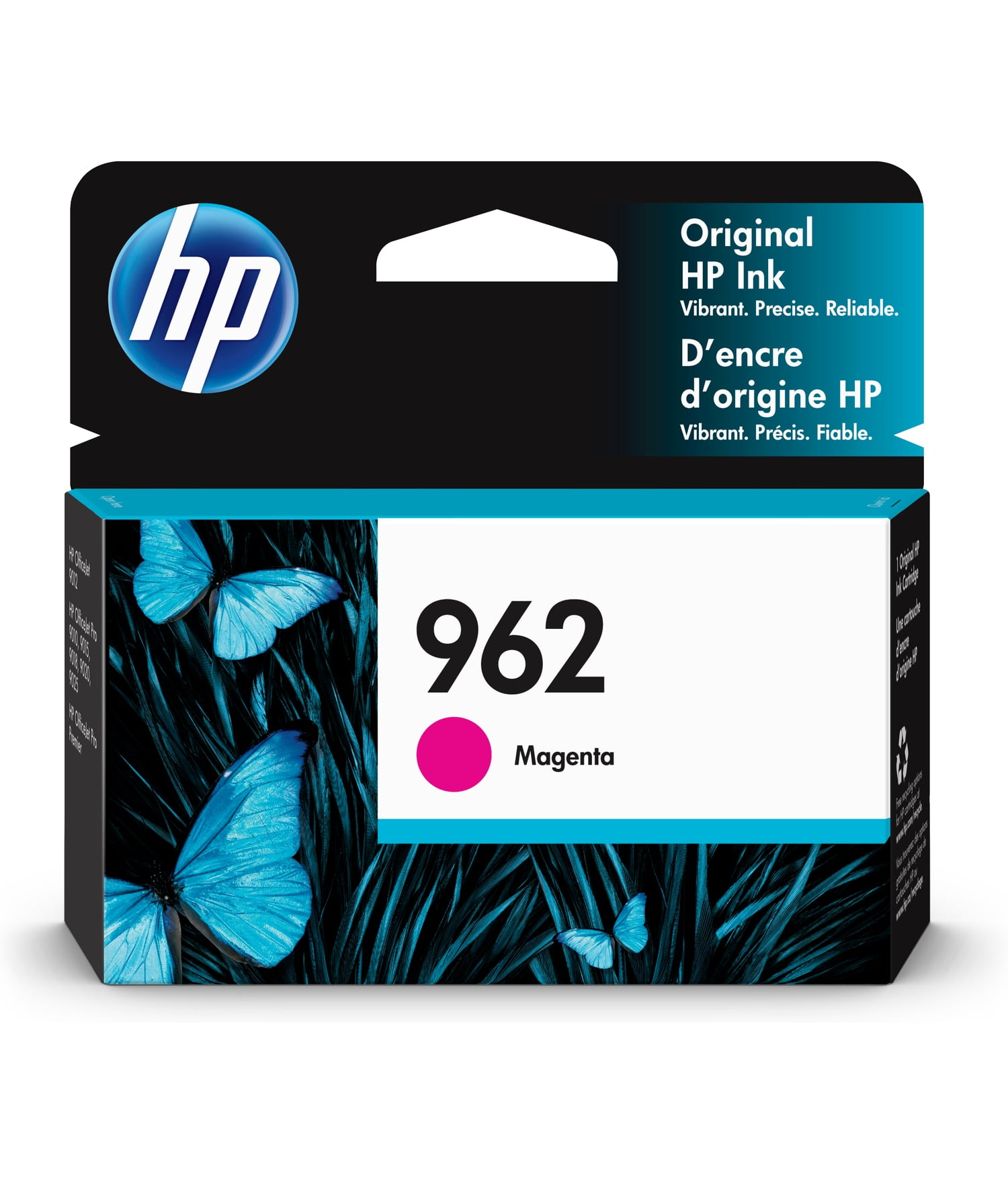 HP 962 Magenta Original Ink Cartridge, ~700 pages, 3HZ97AN#140 ...