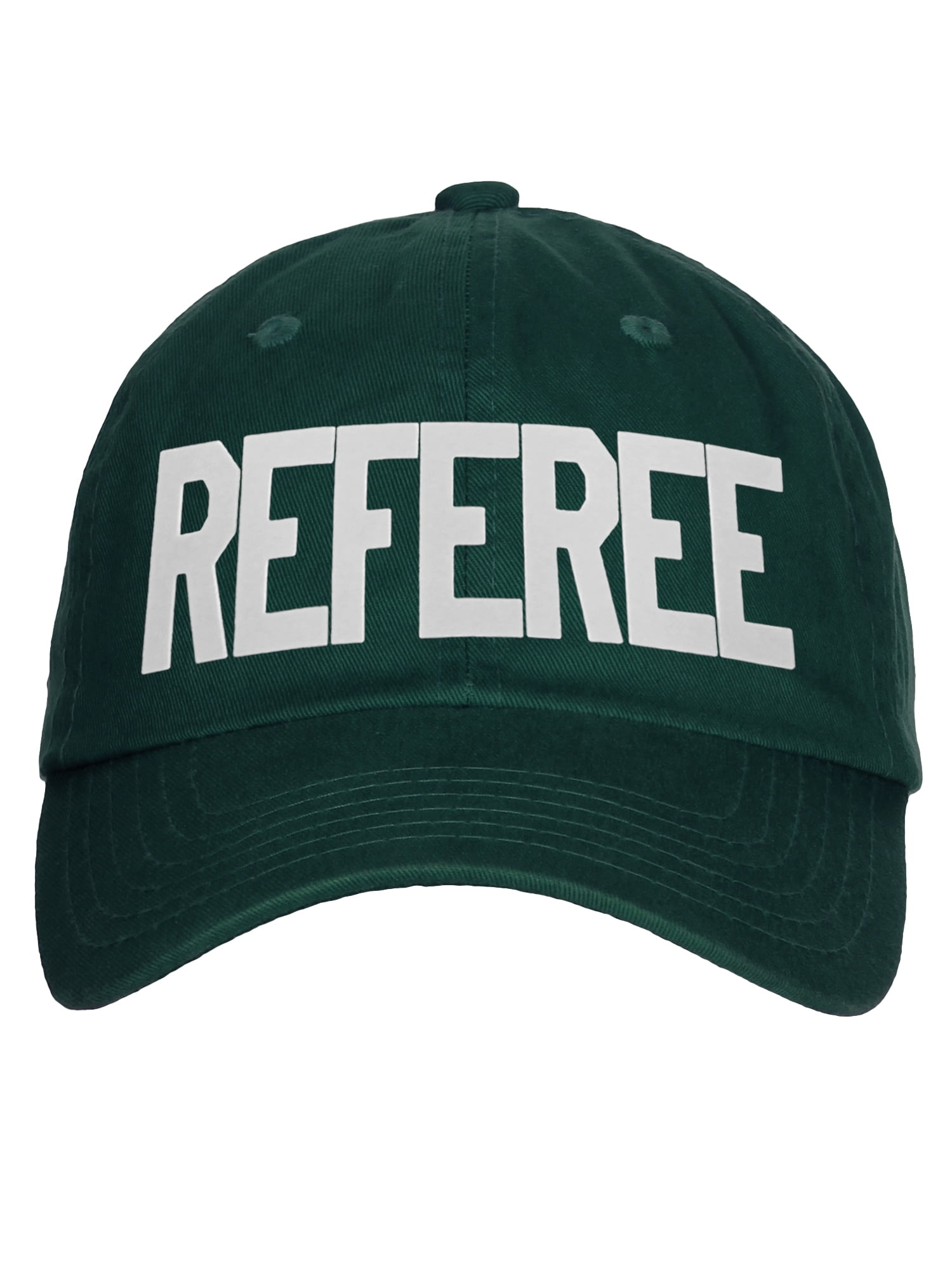 Classic Referee Hat Premium Cotton Low Profile Unstructured Adjustable ...
