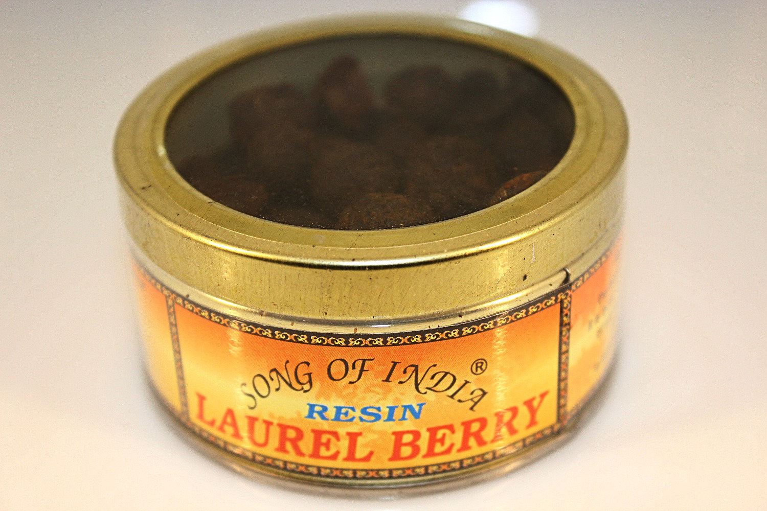 Laurel Berry Powder, Song of India Resin Incense, Large 40 Gram Tin ...