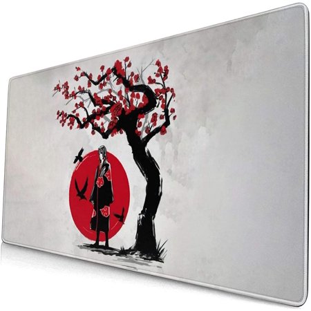Anime Naruto Akatsuki Uchiha Itachi Gaming Keyboard and Lae Extended ...