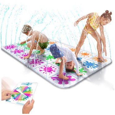H2OGO! Color Splash Blobz Water-Filled Splash Pad 9’2” - Walmart.com