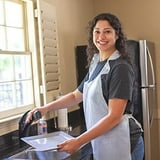 Kleen Chef Kitchen Waterproof Disposable Poly Aprons, OSFM (100 per box ...