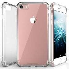 iPhone 7 Clear Case Patchworks Pure Snap Slim Fit Clear Hard Back 3H UV ...