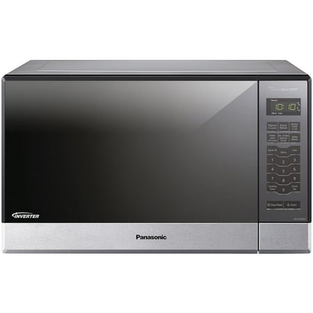 Panasonic Genius Sensor 1.2 Cu. Ft. 1200W Countertop/Built-In Microwave ...