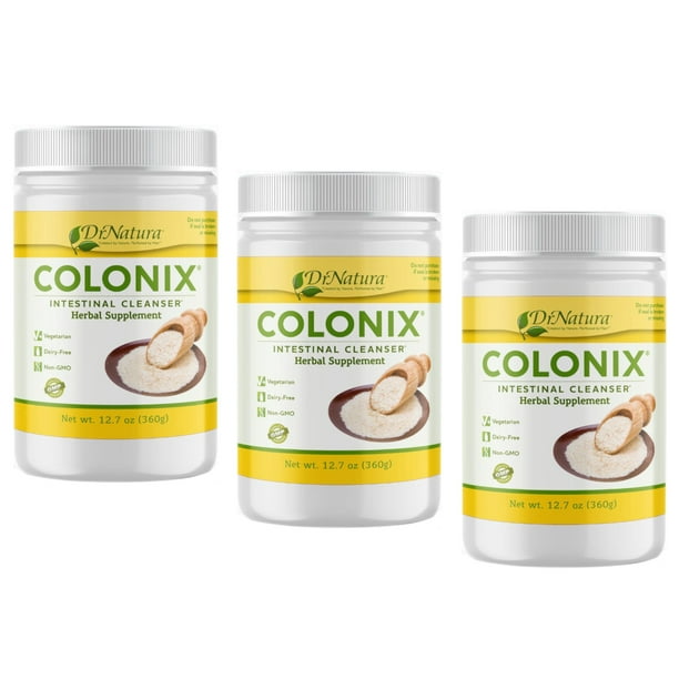 Dr. Natura Colonix Intestinal Cleanser Herbal Supplement Powder, 12.7 ...