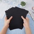 35 Sheets 7-Tab Black Binder Dividers A5 PVC 6-Hole Paper Index ...