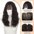 18 Inch Wavy Synthetic Hair Toppers for Women with Thinning Hair 6x5 ...