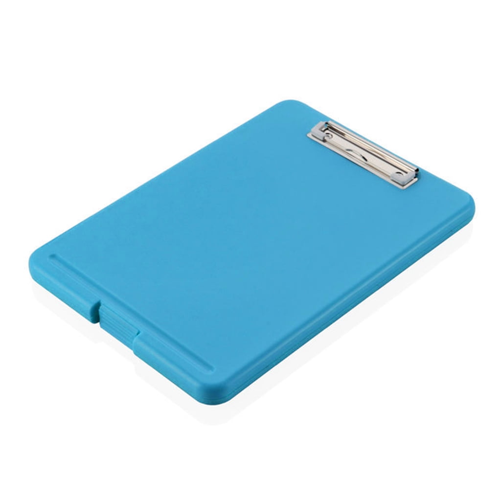 A4 Plastic Storage Clipboard File Box for Case Document File Folder ...