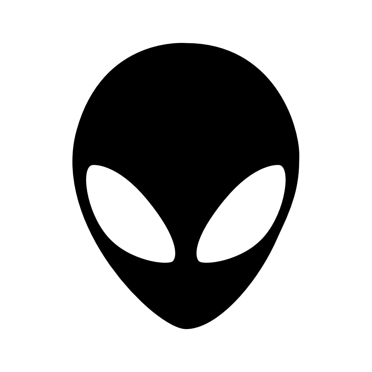 Alien Sticker Decal Die Cut - Self Adhesive Vinyl - Weatherproof - Made ...