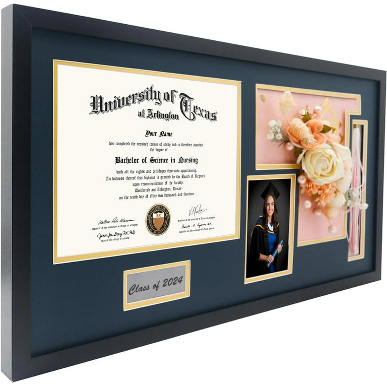 Diploma Frames With Tassel Holder