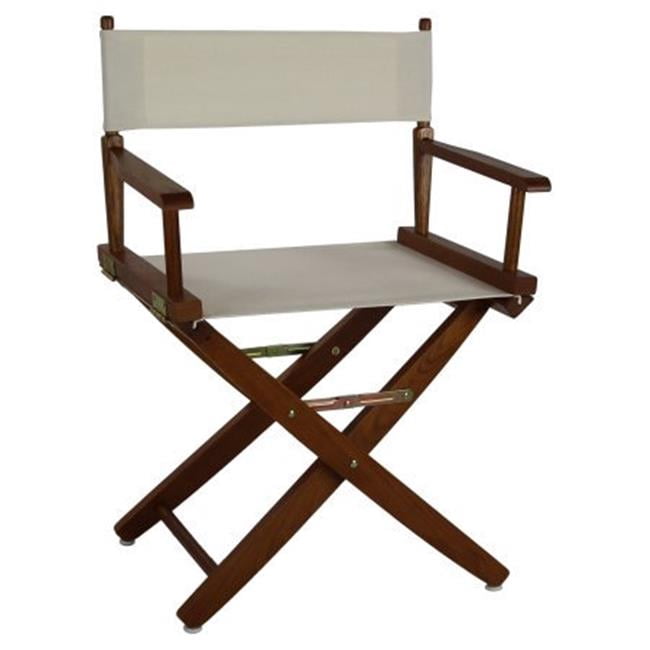 Extra-Wide Premium 18 in. Hardwoods Standard Height Directors Chair ...