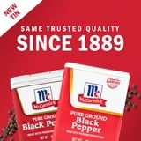 McCormick, Ground Black Pepper, 6 oz Can, Earthy Flavour - Walmart.com