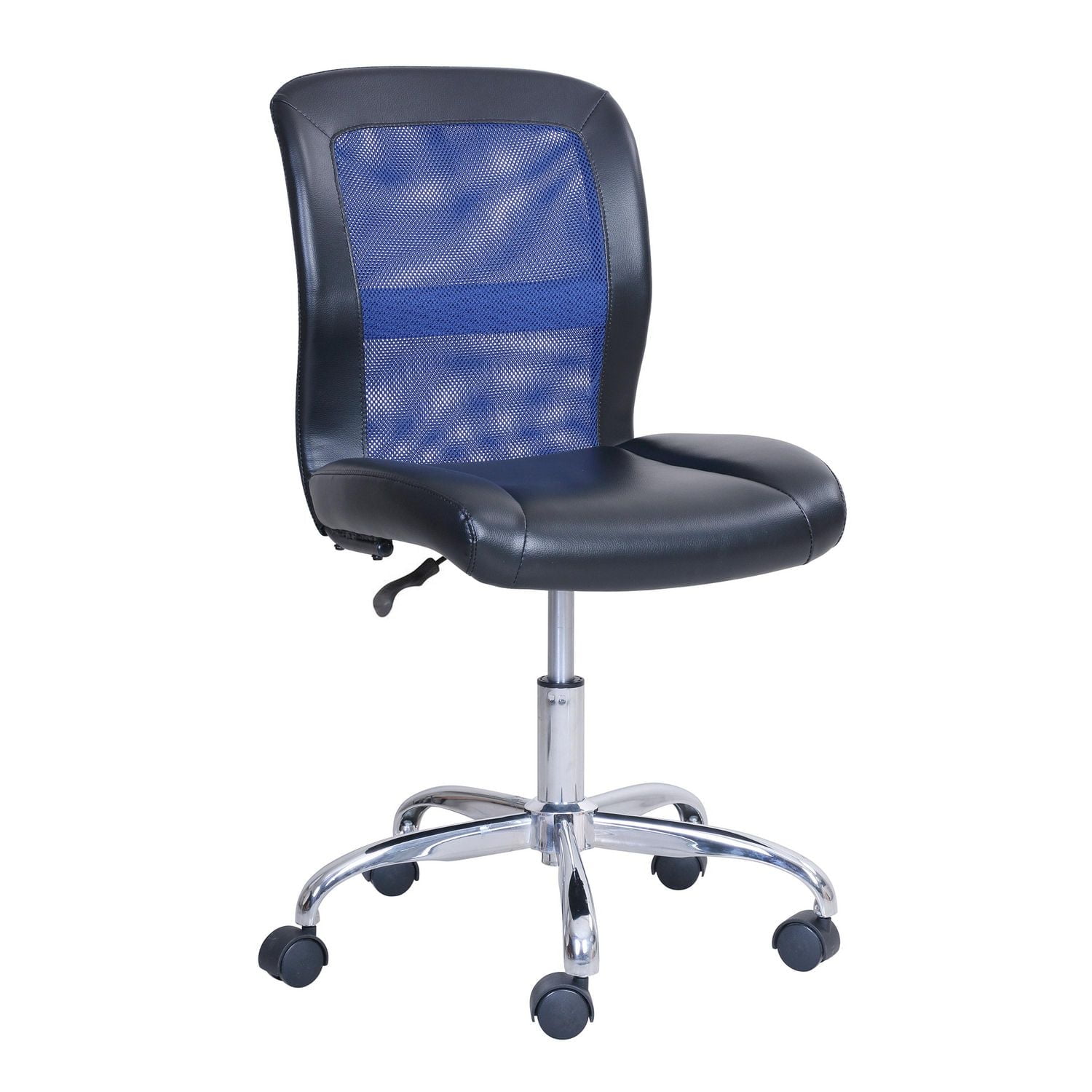 Mainstays Vinyl and Mesh Task Office Chair, Blue - Walmart.ca