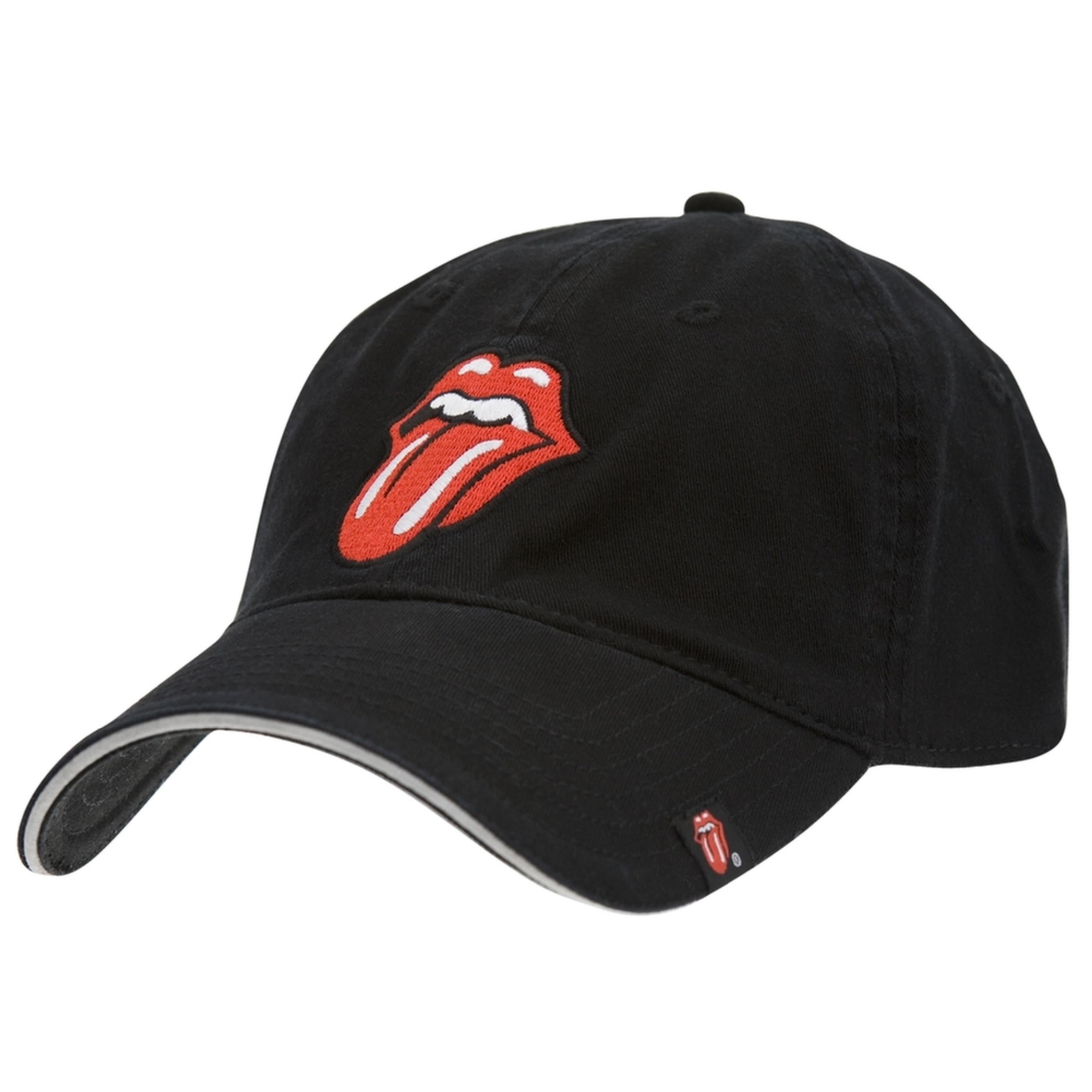 Rolling Stones - Tongue Logo Fitted Cap - Walmart.com