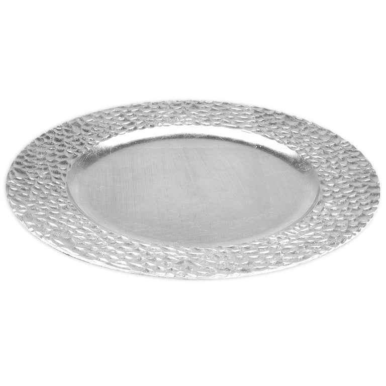 Silver Chargers In Bulk