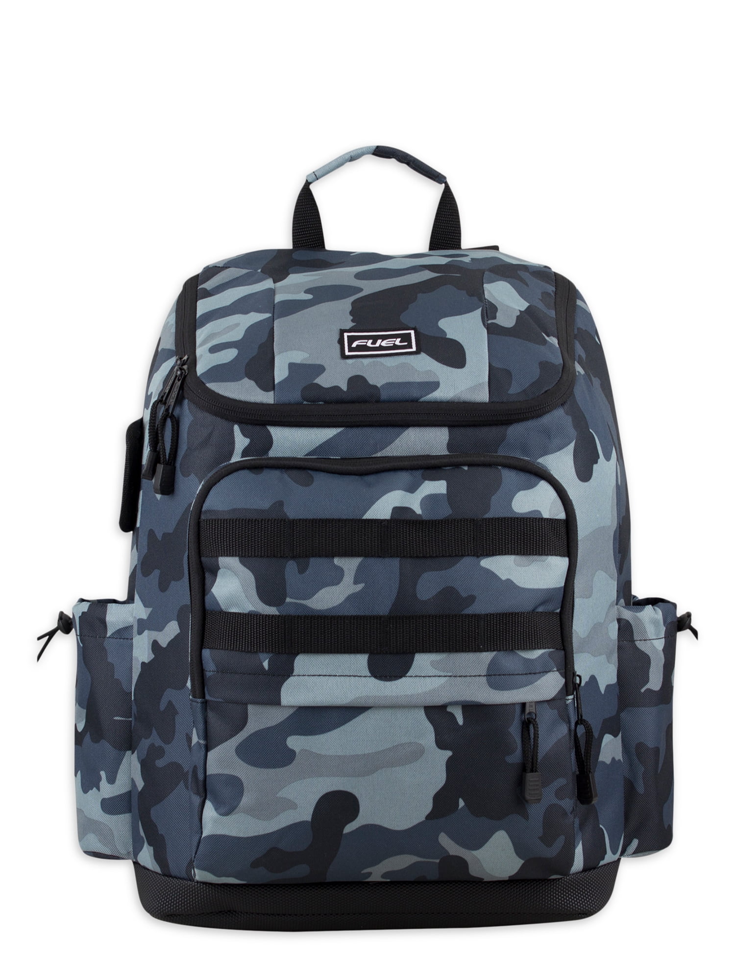 Fuel Unisex Outdoor Cargo Top Loading Backpack, Midnight Camouflage ...