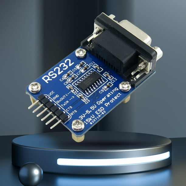 Módulo RS232 Waveshare SP3232 3V-5,5 V DB9 a placa convertidora TTL ...