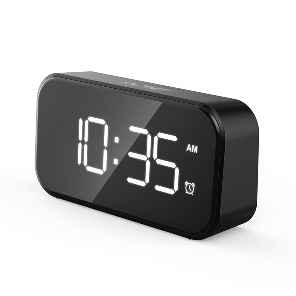 SANWOOD LED Clock Digital Dimmable Alarm Clock Large LED Screen USB SANWOOD LED Clock Digital Dimmable Alarm Clock Large LED Screen USB
