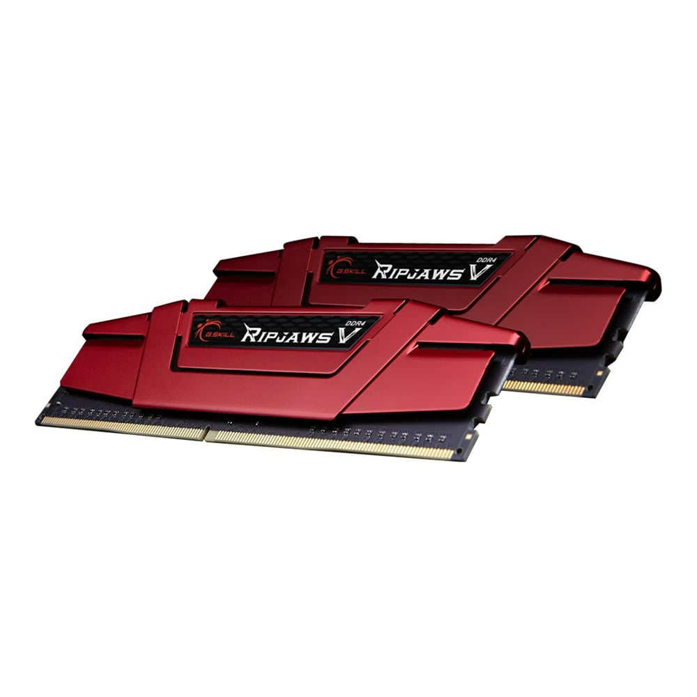 G.Skill Ripjaws V - DDR4 - kit - 8 GB: 2 x 4 GB - DIMM 288-pin - 2400 ...