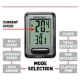 CATEYE Velo 7 Bike Computer with Auto Start/Stop, Pace Arrow, FlexTight ...