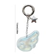 Angel Wing Keychain Acrylic Charm For Keys Bags Backpack Decoration ...