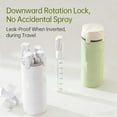 4 in 1 Travel Bottles for Toiletries - Refillable, Leak Proof, Portable ...