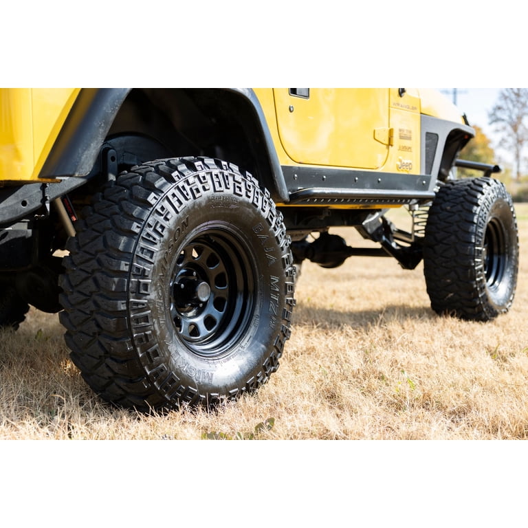 Black Steel Wheels 16x8