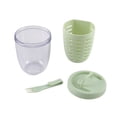 Cook with Color Berry Cup with Removable Colander and Fork, BPA-Free ...