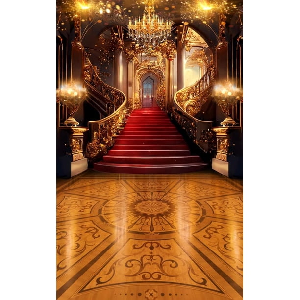 Avezano Luxurious Palace Backdrop Royal Gorgeous Castle Red Carpet ...
