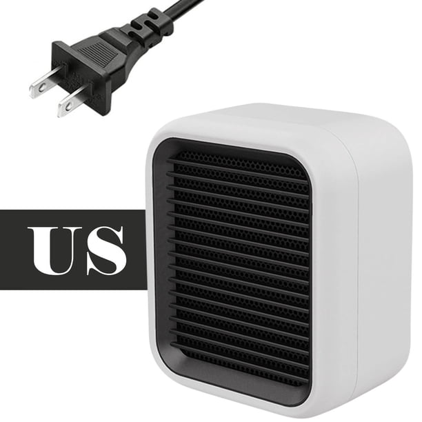 RKSTN Space Heater 800W Mini Electric Fan Heater, 3 Seconds Fast Heat 2 ...