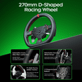 PXN - V10 Ultra Gaming Steering Wheel & Pedals, 3.2Nm Direct Drive ...