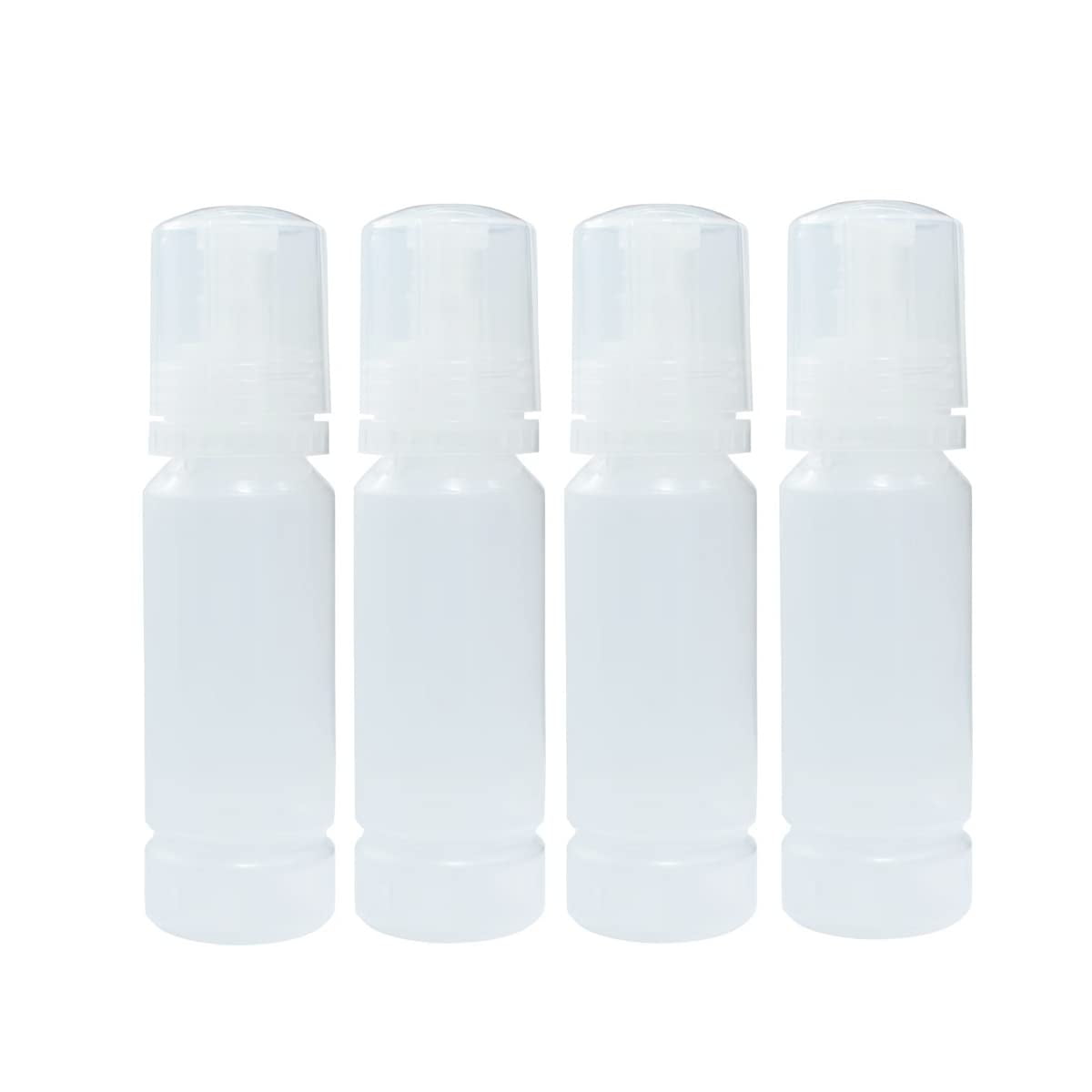 4x70ml Universal for Ecotank Bottles Empty T502 T512 Empty Ink Bottles ...