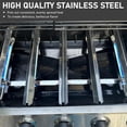 Grill Replacement Parts for 5 Burner Charcoal Gas Grill Cast Iron ...