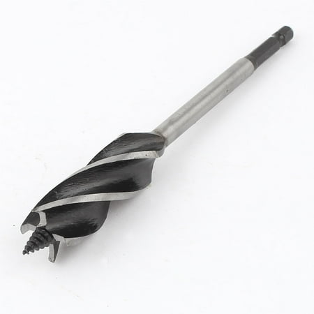 1/4" Shank 20mm Dia Woodworking Wood Quad Fluted Auger Drill Bit ...