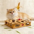 Pet Toys Cat Scratch Puzzle for Indoor Cats - Rich Fast Face Grinder ...