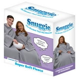 Snuggie Oversized Comfy Wearable Blanket, Adult Size, Super Soft Fleece ...