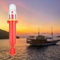 Marine Single Flash Warning Light, IP68 Waterproof Red LED, Automatic ...