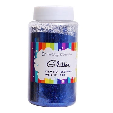Ice Blue Mix Glitter Confetti (1oz = 28g) - Walmart.com