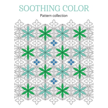 Mindfulness Blooms: A Flower Coloring Journey Stress Relieving and ...