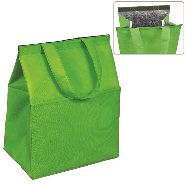 Debco NW4694 Non Woven Insulated Grocery Cooler Lime Green - Walmart.com
