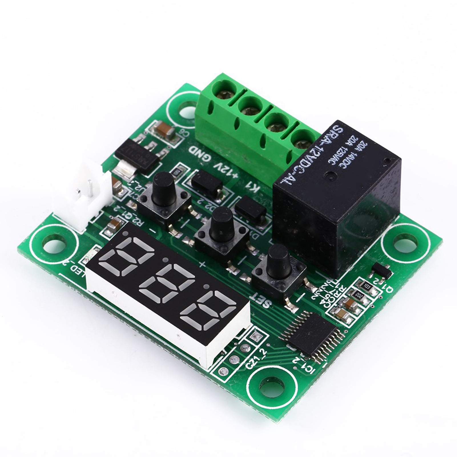 Controlador de temperatura digital, -50-110 °C 12V W1209 Interruptor de ...