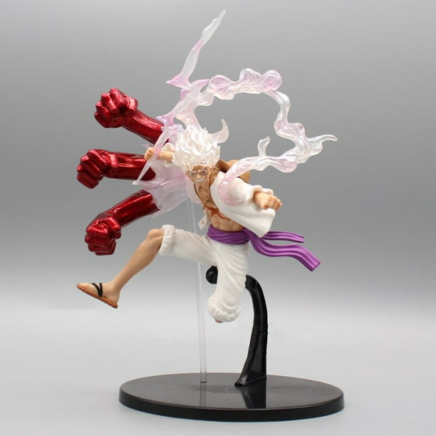 One Piece Figures Luffy Gear 5 Nika Sun God Pvc Anime Figurine Variety ...