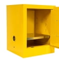 HOHOBLA 45.5L/12gal Fireproof Safety Storage Welded Cabinet Bin ...