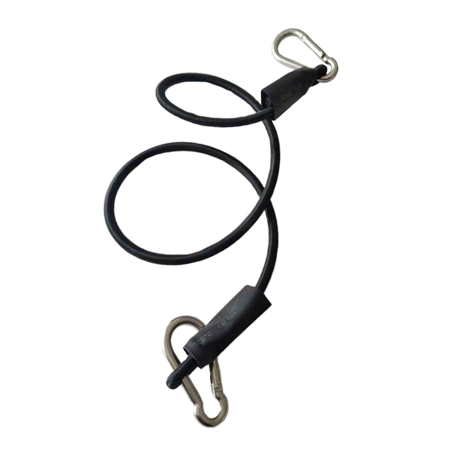 Bungee Cord with Carabiner Hook Elastic Rope with Hooks on Both Ends ...
