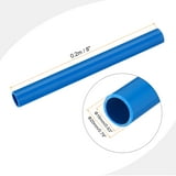 Rigid Round Pipe 16mm ID 20mm OD 20cm/8" Length Blue High Impact for ...