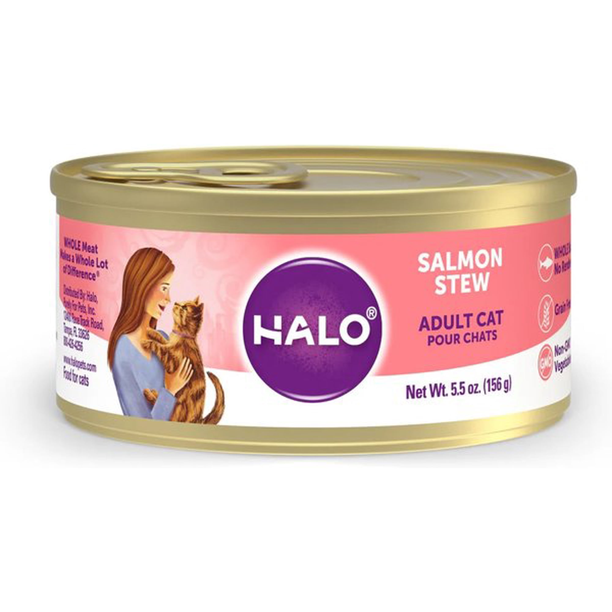 Click here for Halo Pets Halo Salmon Stew Adult Grain-Free Wet Ca... prices