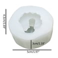 3D Pearl for Shell Silicone Mold for Candle Making DIY Handmade Soap ...