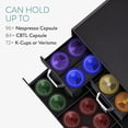 Coffee Pod Holder with 4 Drawers - Compatible with Nespresso, CBTL, K ...